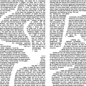 Wuthering Heights Book Poster | Books on the Wall